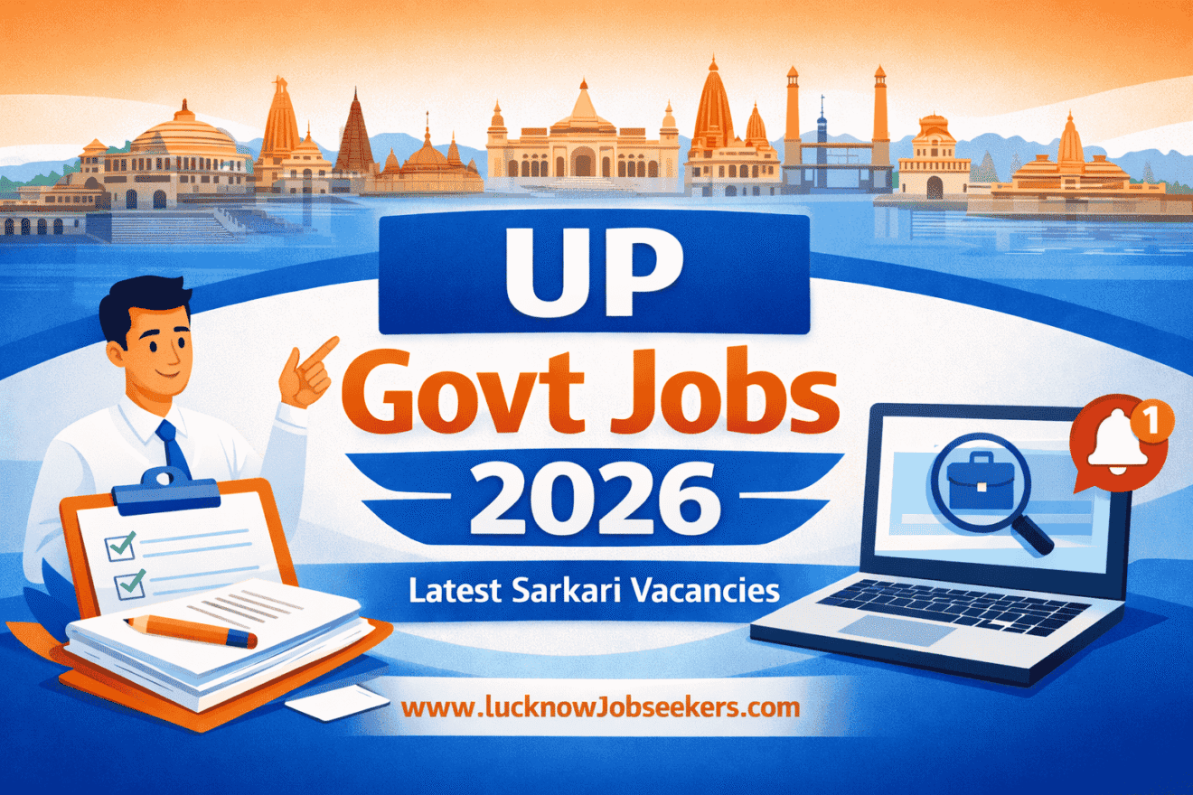 UP Govt Jobs 2026 – Latest Uttar Pradesh Government Vacancies | Apply ...